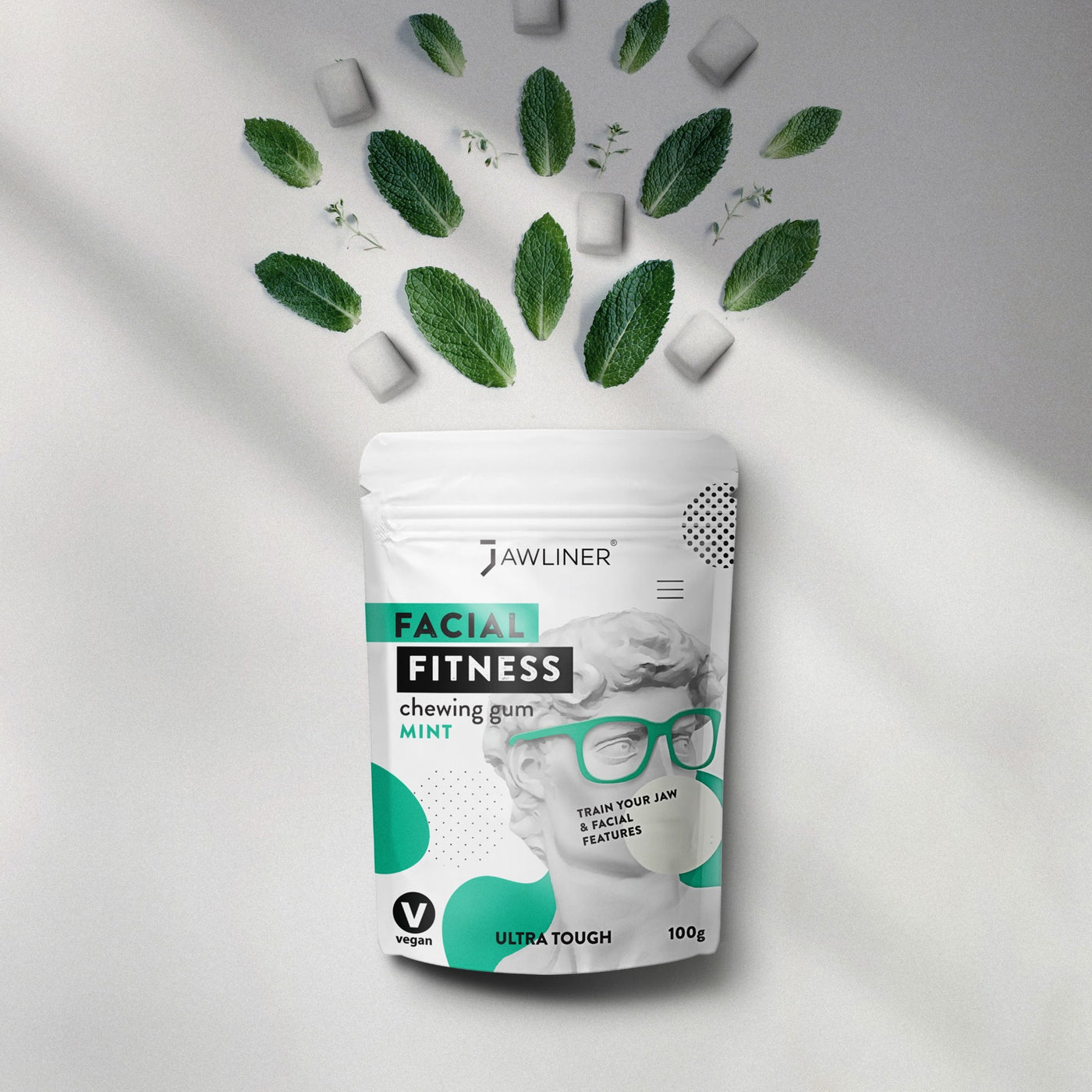 JAWLINER® Fitness Chewing Gum - Get A Chiselled Jawline
