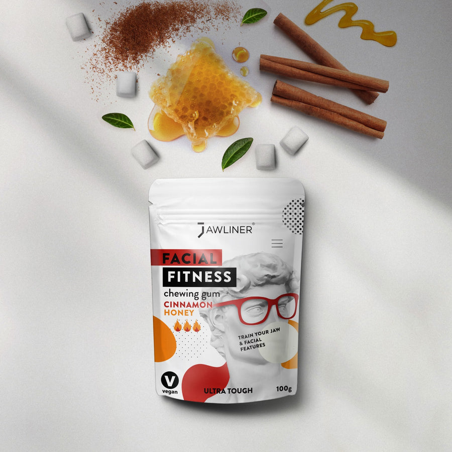 JAWLINER® Fitness Chewing Gum - Get A Chiselled Jawline